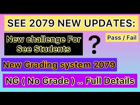 See 2079 New updates // New Grading system/ $Old Grading System // No ...