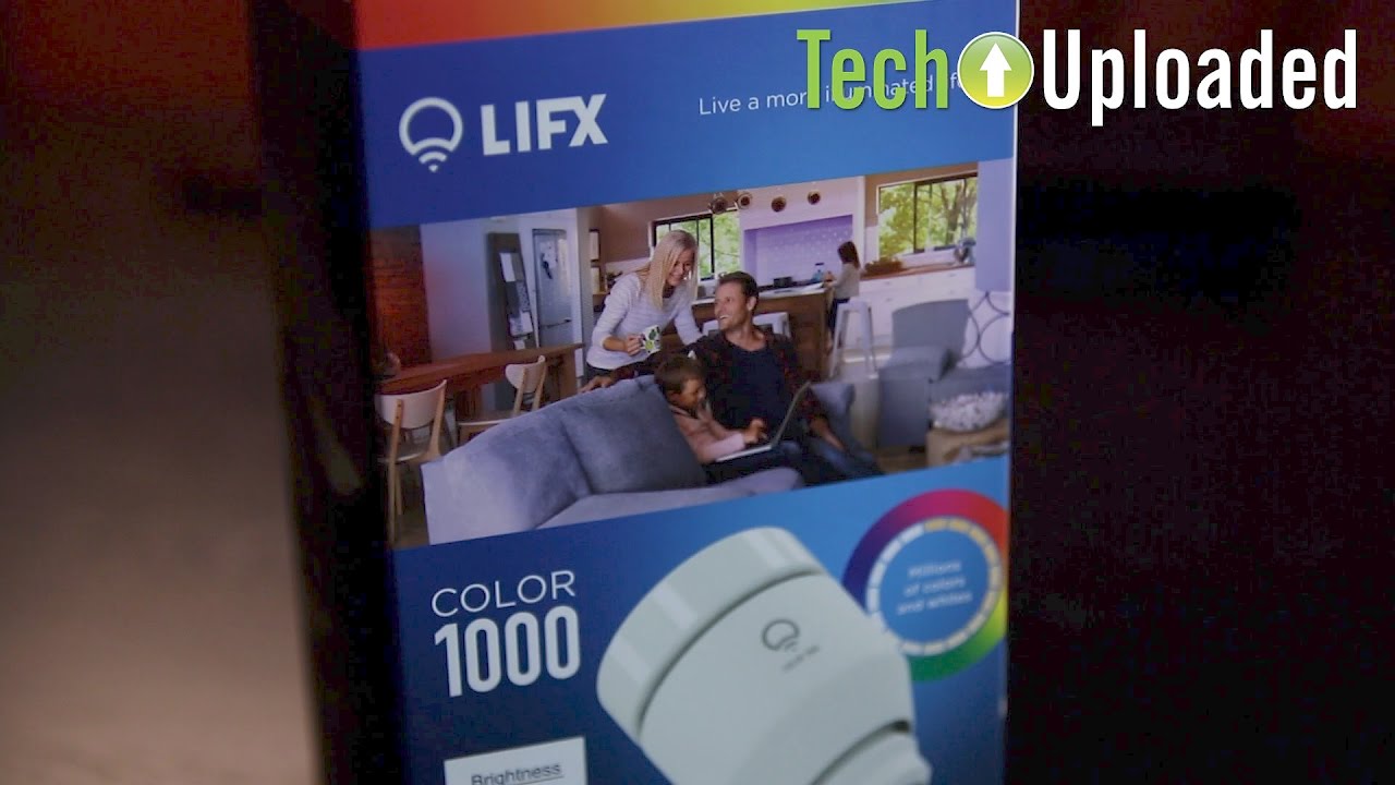 LIFX Color 1000 LED RGB Bulb Review - YouTube