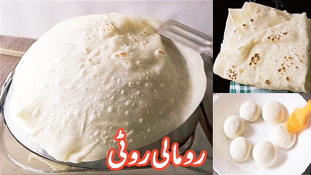 Rumali Roti Recipe – Rumali Roti at Home – Phulka Recipe - Cooking With ...