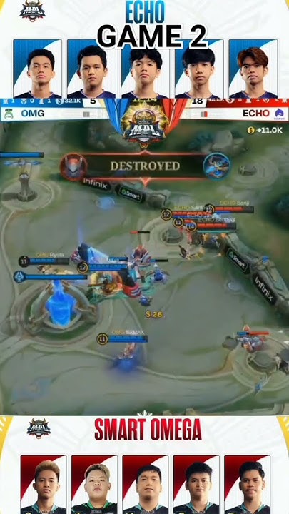 ECHO vs OMG GAME 2 MPL-PH S12 | WEEK 5 | DAY 1 #echoloud #smartomega #MPLPH #MPLPHS12WorldChamps ...