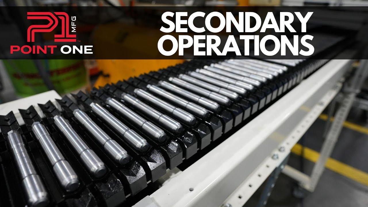 Secondary Operations During Fastener Manufacturing At Point One! - YouTube