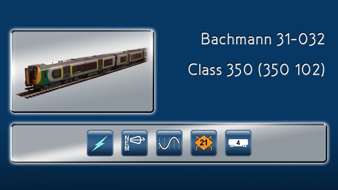 Opening the Class 350 EMU by Bachmann - YouTube
