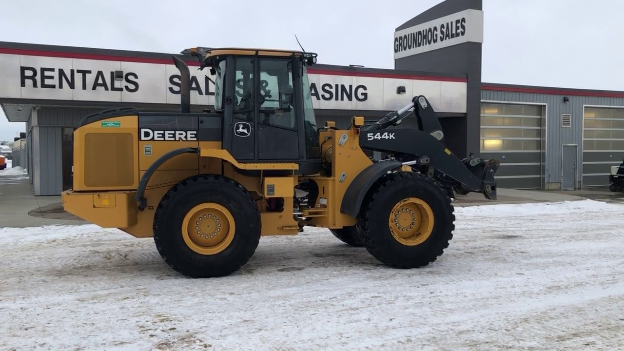 2014 John Deere 544K Wheel Loader #2494 - YouTube