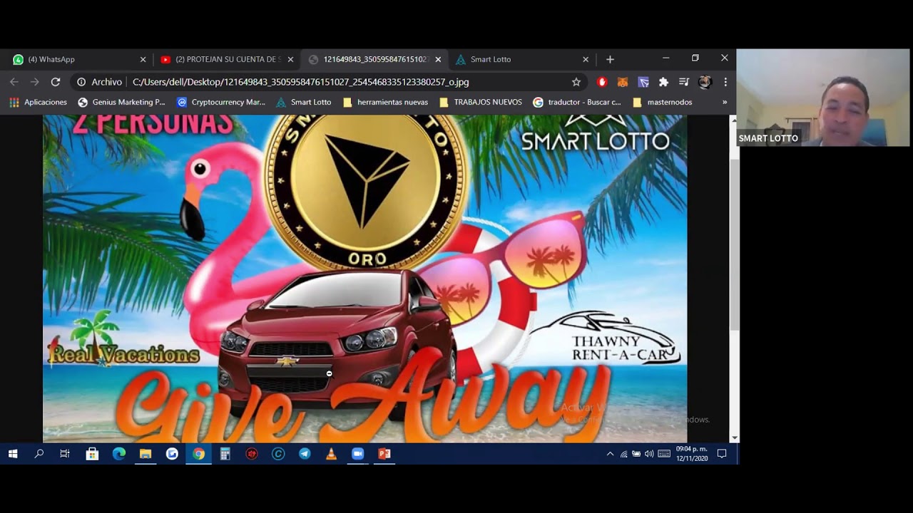 PREGUNTAS Y RESPUESTA SOBRE SMART LOTTO TRON. - YouTube