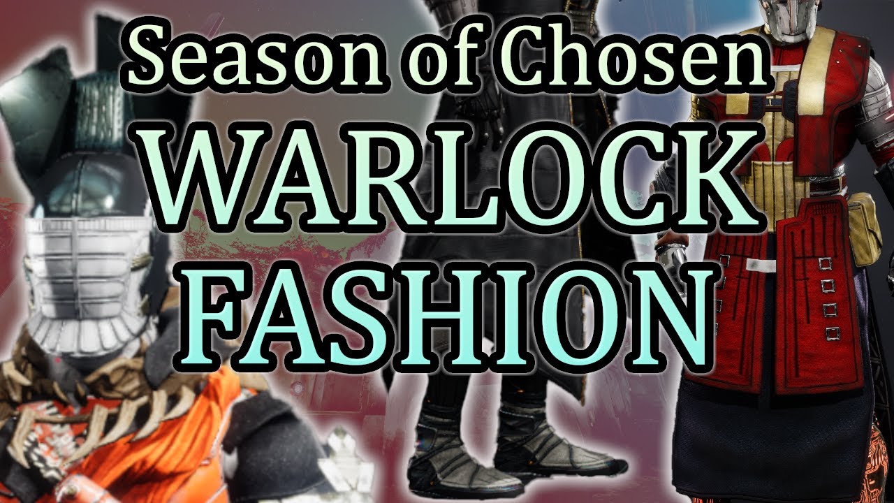 Destiny 2 Fashion Friday 12: Season of Chosen Warlock Sets! (PRAEFECTUS ...