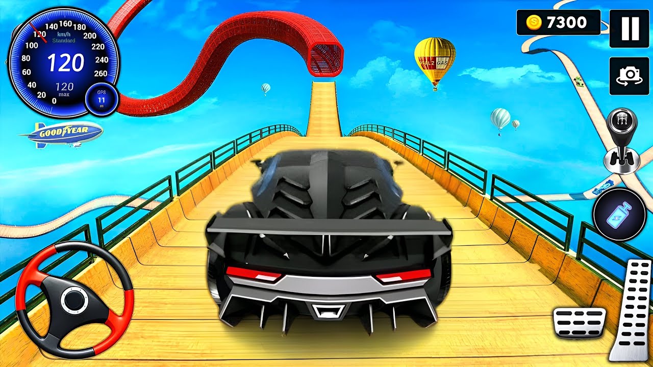 Epic Ramp Car Stunts Defying Gravity - Extreme Stunt Racing - High ...