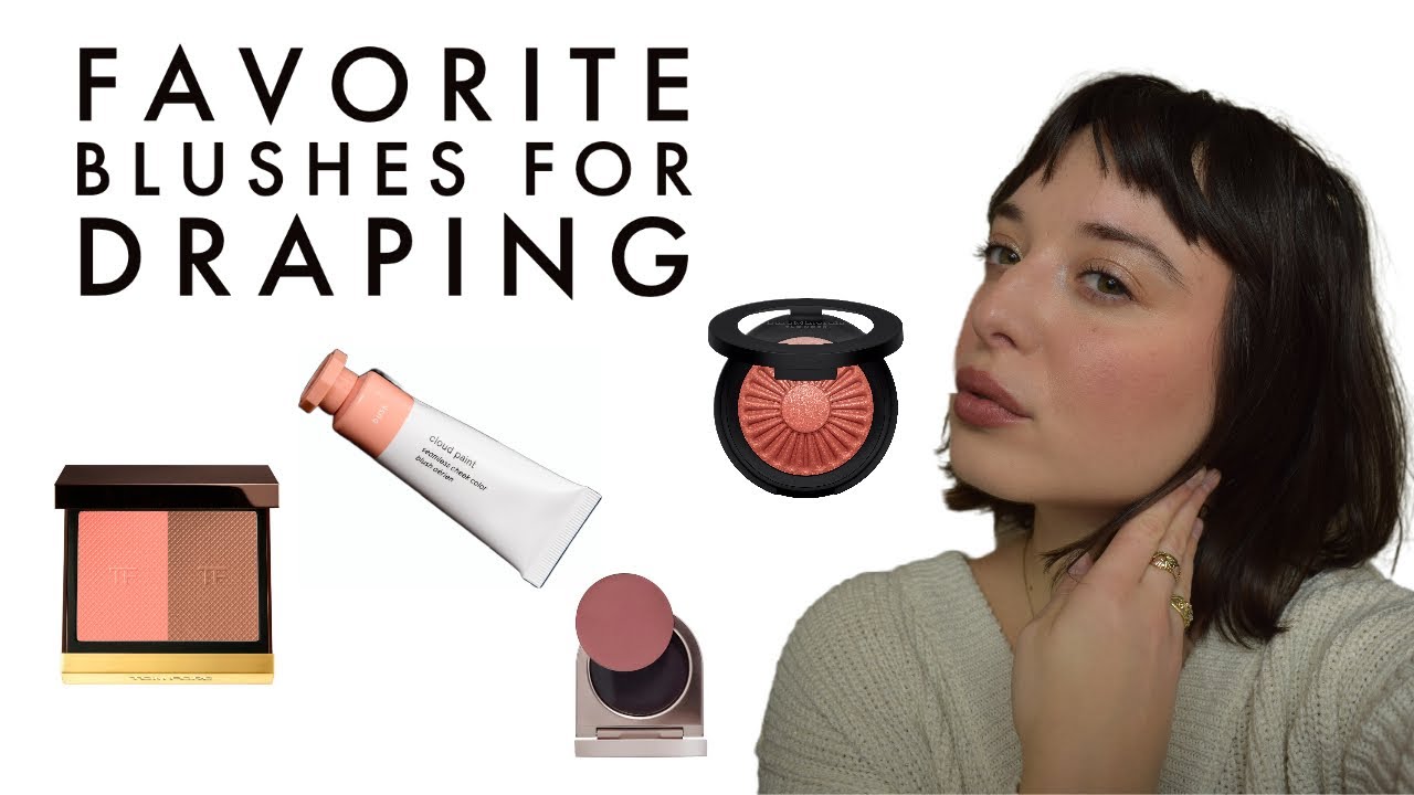 Favorite Blushes for Draping/Sculpted Sunkissed Look - YouTube