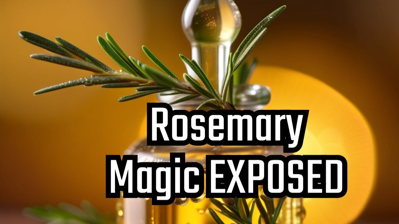 ROSEMARY TINCTURE - The Ultimate Health Elixir - YouTube