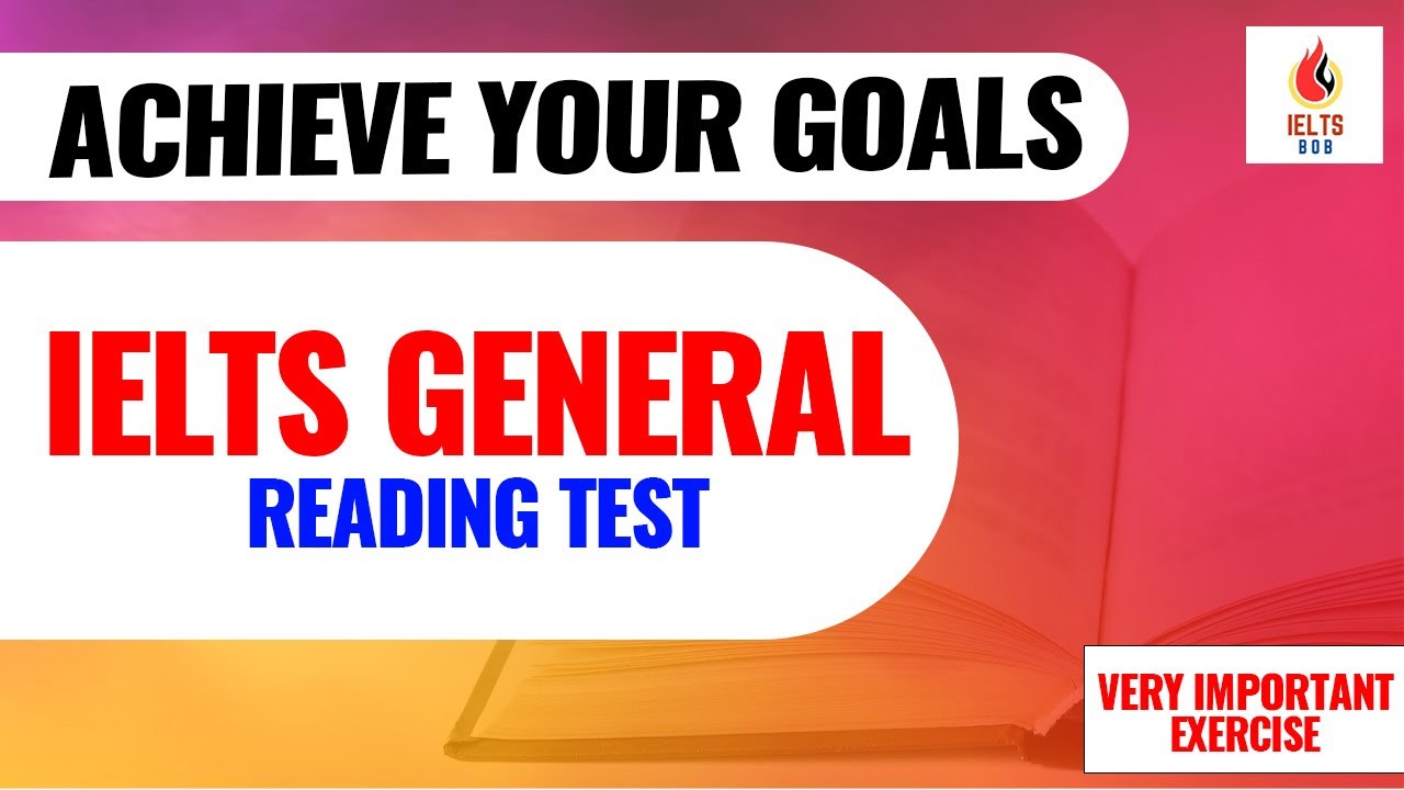 IELTS General Reading Practice Test 22 With Answers - YouTube