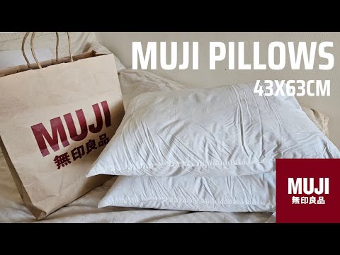 Unboxing Muji Pillows | 43X63cm - YouTube