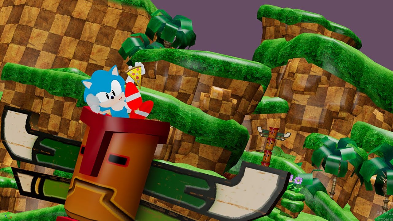 3D Animation Sonic - YouTube