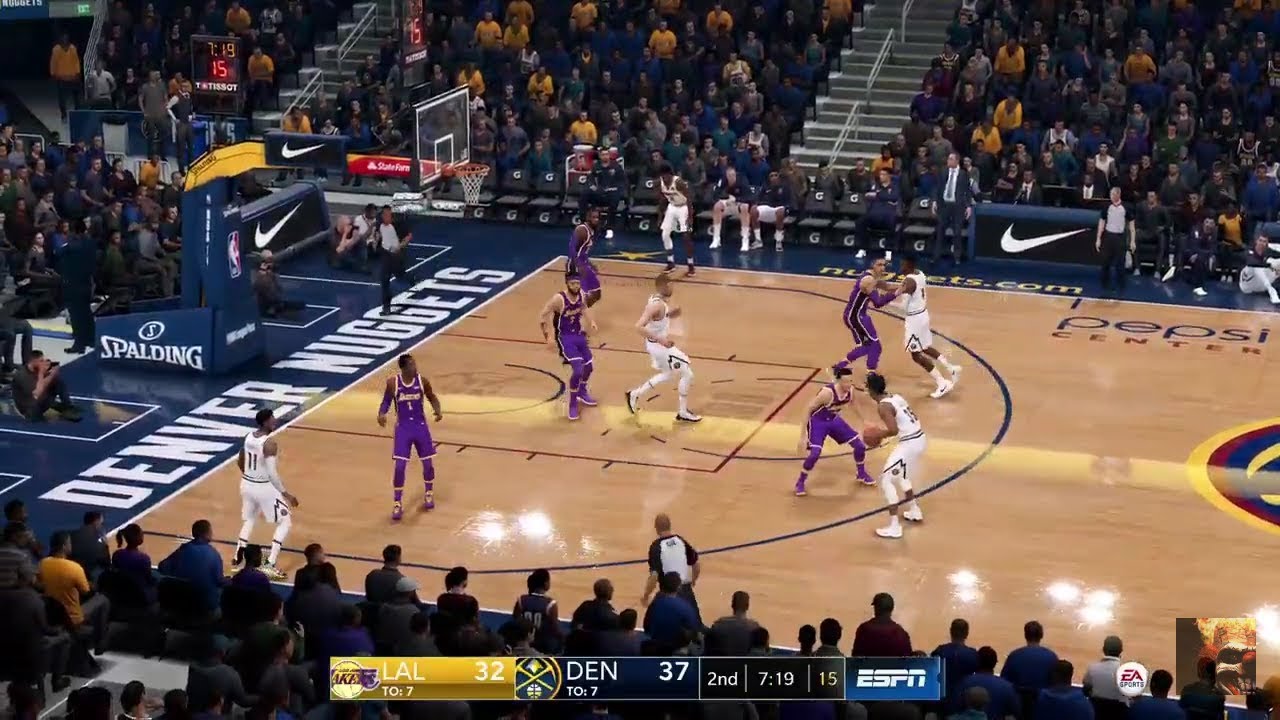NBA LIVE 19 Lakers vs Nuggets LIVE STREAM - YouTube