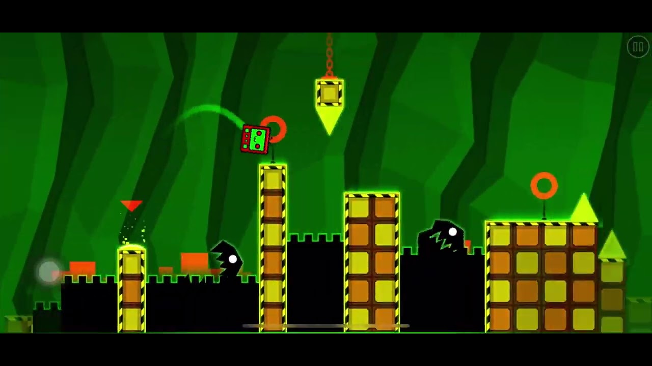 Listing all first world levels in Geometry Dash world - YouTube