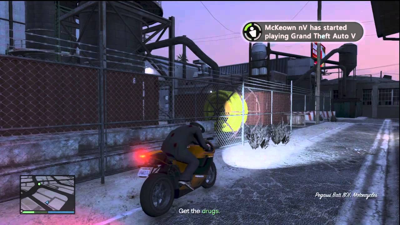 GTA 5 ONLINE MULTIPLAYER FIRST MISSION GAMEPLAY (DRUG DEAL) - YouTube