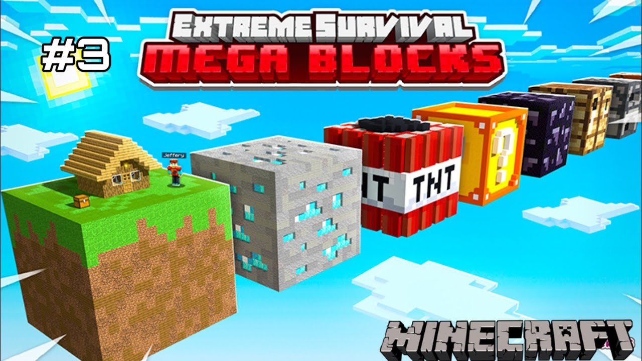 Mega Block survival series ( ep 3)//#gamingvideos #minecraft . - YouTube