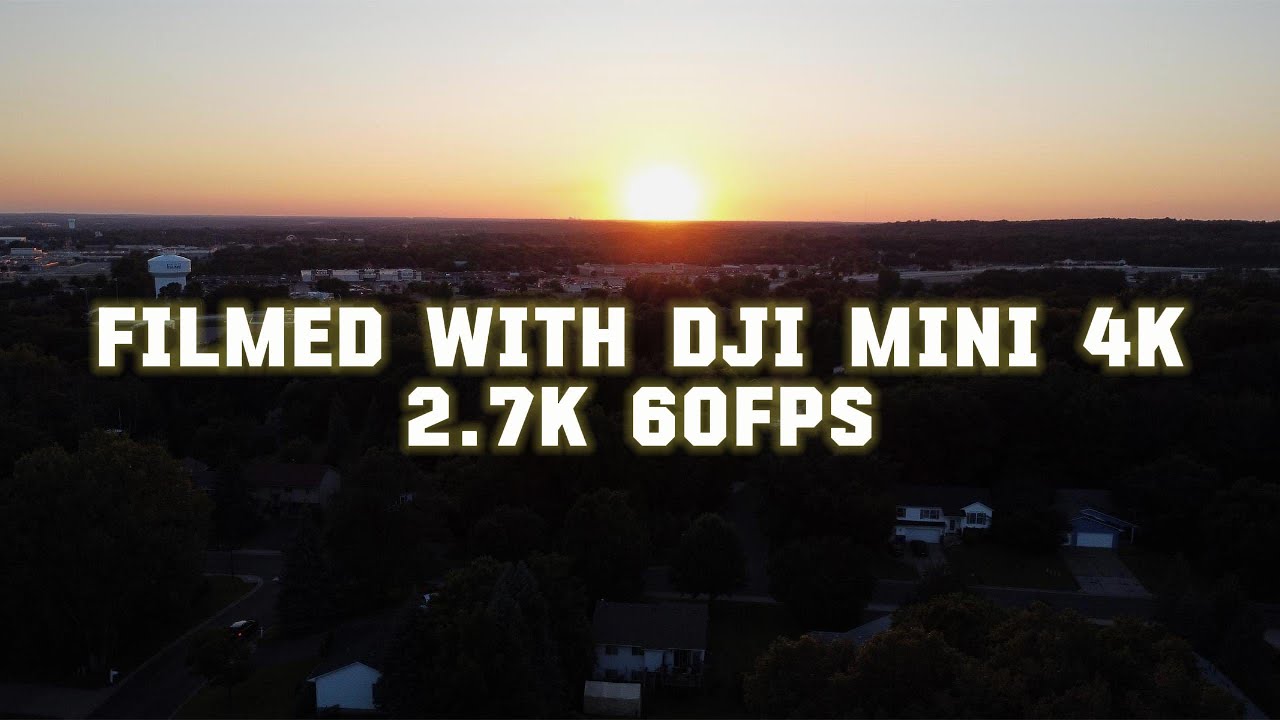DJI MINI 4K TEST FLIGHTS - YouTube