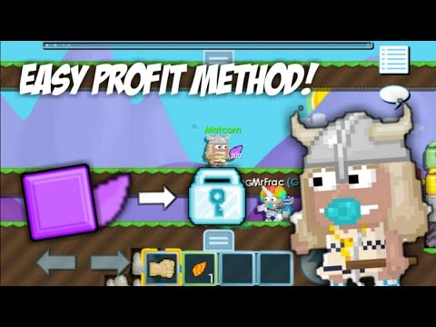 Growtopia How to Rich With Purple Block Seed! Profit 2020 [Easy Method ...