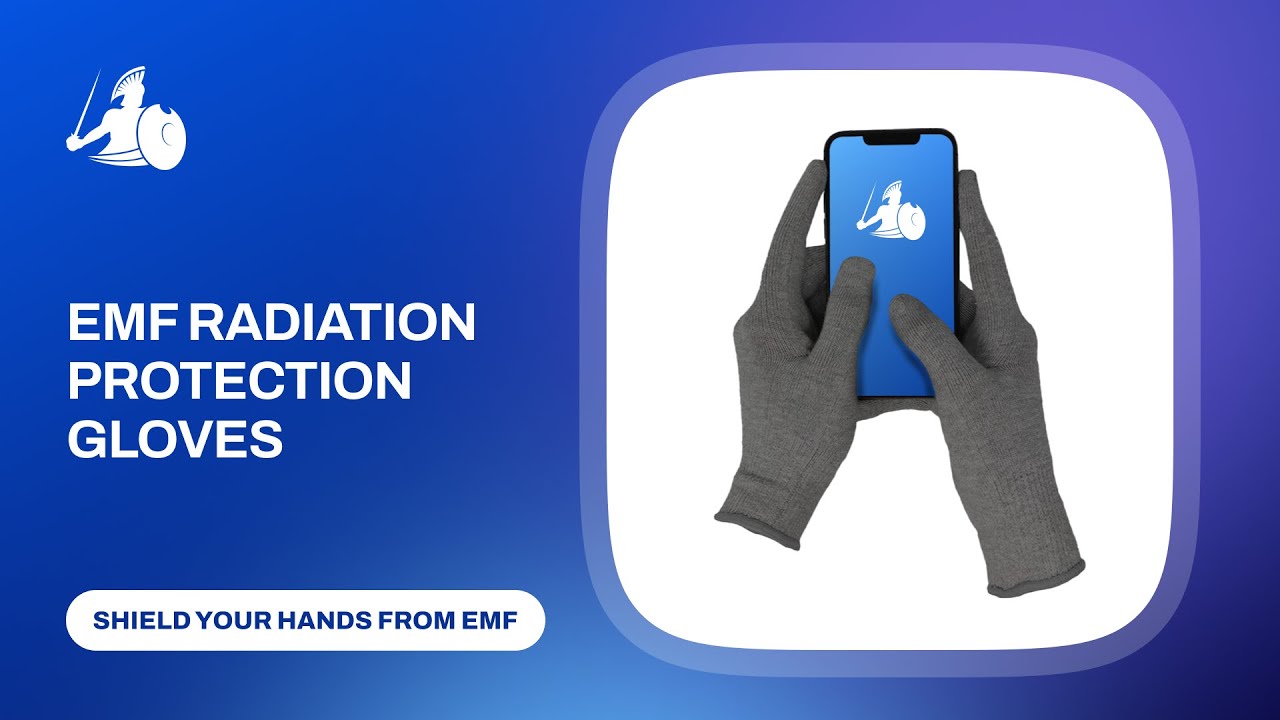 DefenderShield EMF Radiation Protection Gloves - YouTube