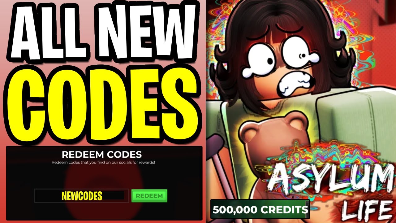 *NEW* ALL WORKING CODES FOR ASYLUM LIFE JULY 2025 - ROBLOX ASYLUM LIFE CODES - YouTube