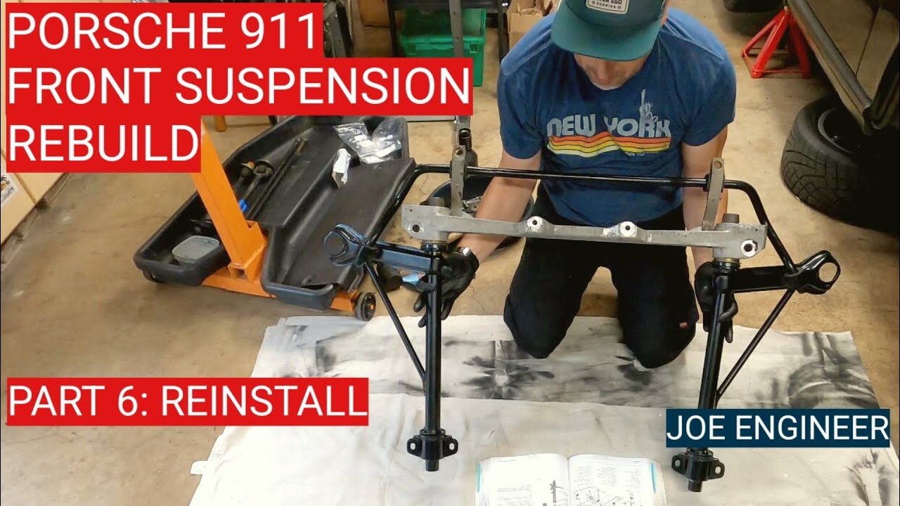 Porsche 911 Front Suspension Rebuild. Part 6: Reinstallation - YouTube