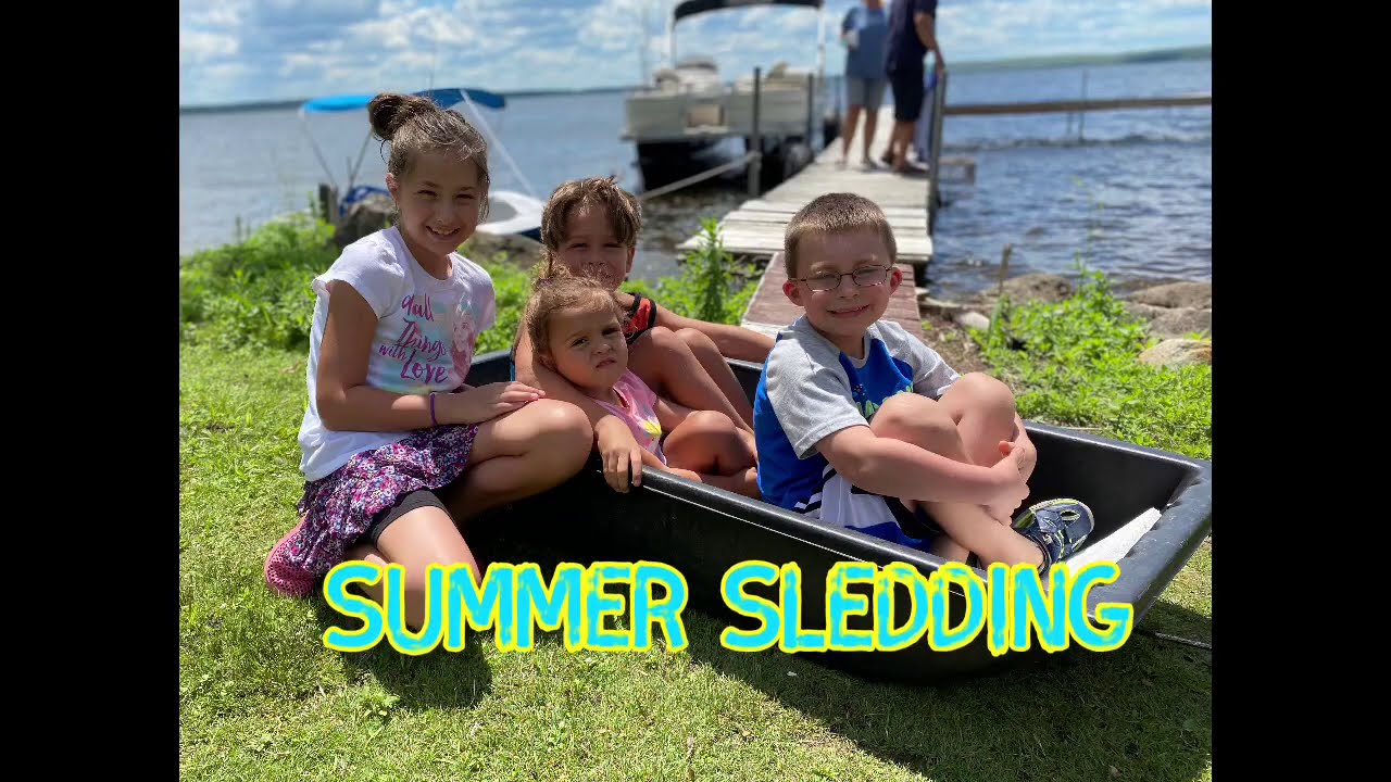 Summer sledding- Full screen! - YouTube