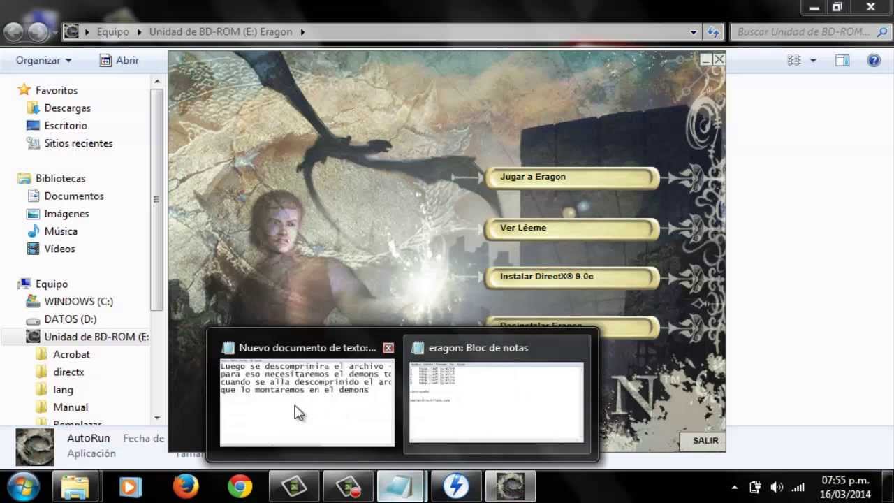 Como descargar e Instalar Eragon Full Español para Pc - YouTube