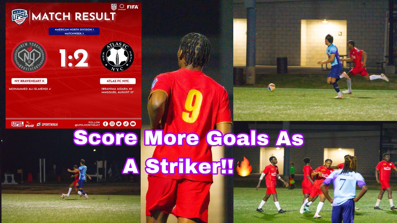 How to be an Effective Striker!! (Goals and Highlights of Last Game!!)⚽ ...