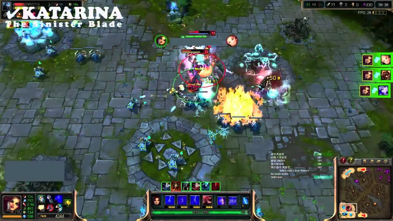 League of Legends| Script Katarina - YouTube