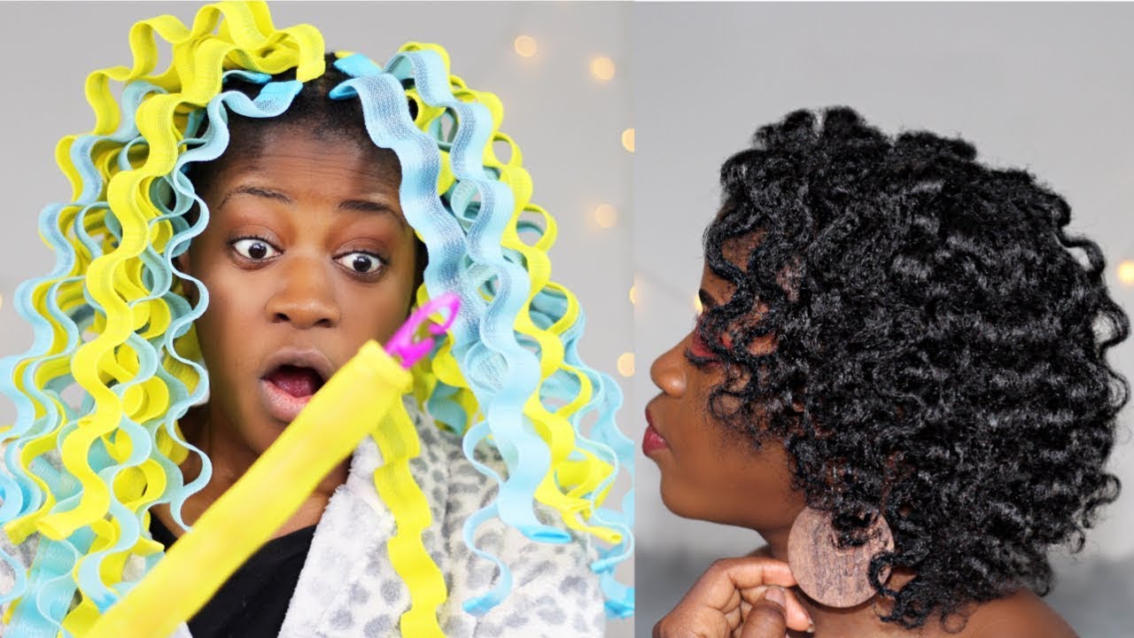 SO I FINALLY TRIED WAVE FORMERS ON MY NATURAL 4C HAIR & SIS I'M SHOOK ...