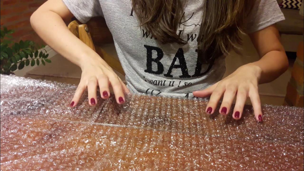 Asmr PlÁstico Bolha 🎧 Youtube