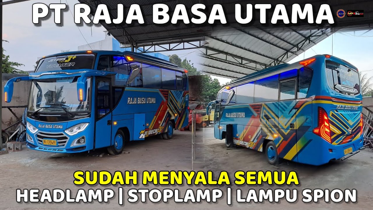 HEADLAMP , STOPLAMP DAN LAMPU SPION SUDAH NYALA SEMUA || PT RAJA BASA ...