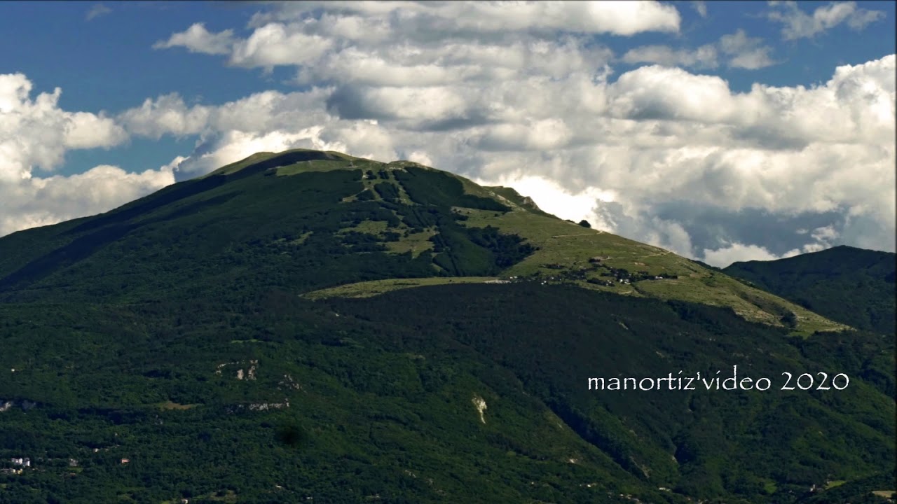 Castel di Croce: panorama Sud-Ovest versante ascolano, teramano ...