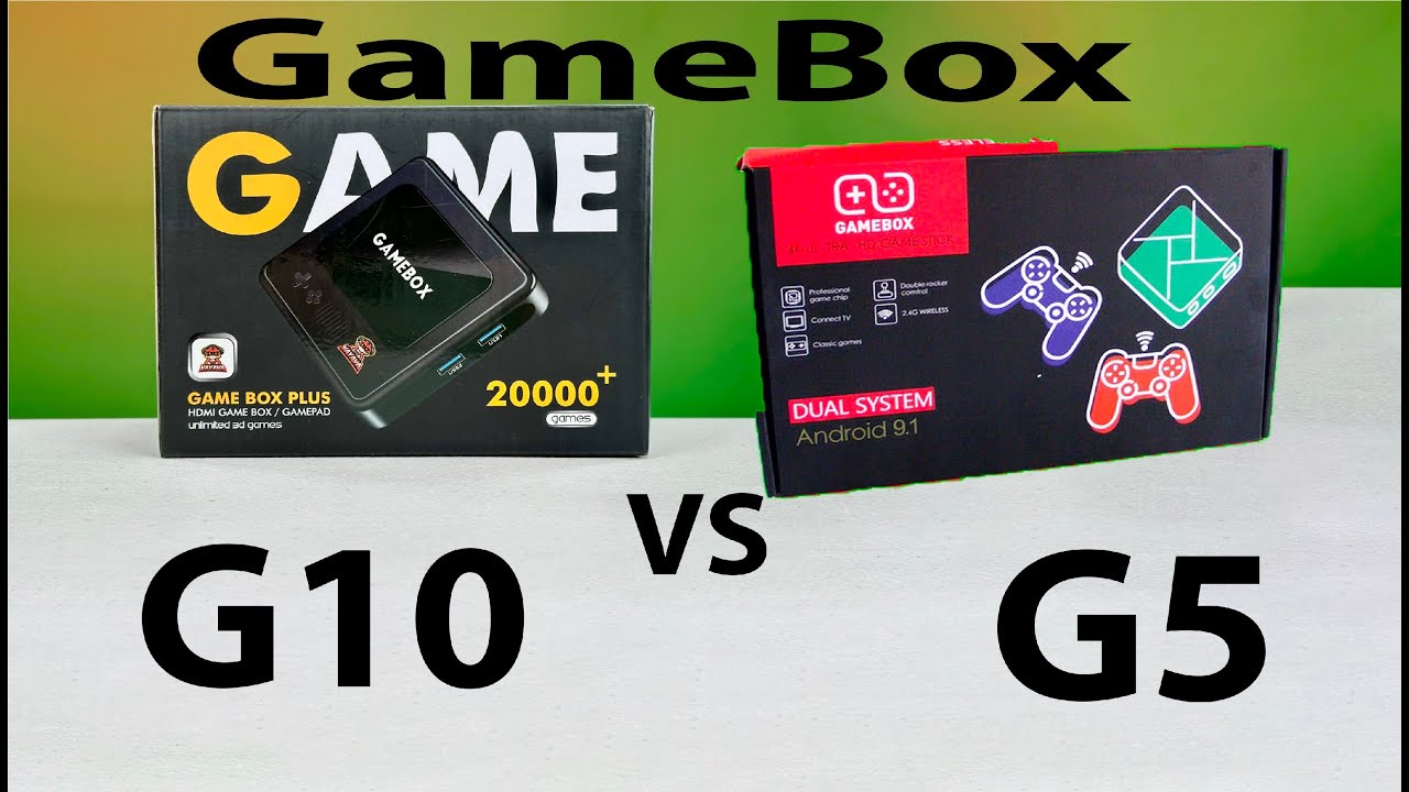 GameBox G5 vs G10 (Which one is Best for You) - YouTube