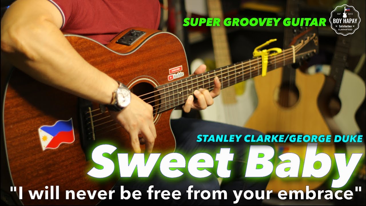 Sweet Baby Instrumental guitar karaoke cover with lyrics - YouTube