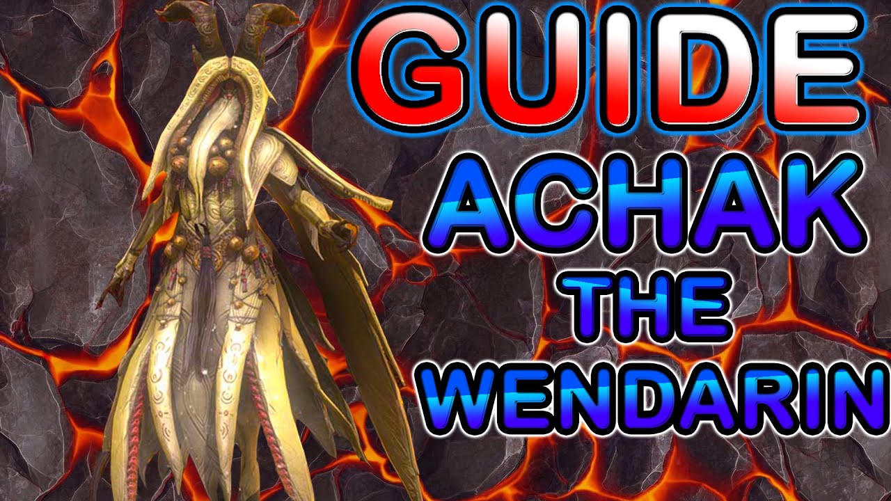 ACHAK THE WENDARIN GUIDE - PŘEDSTAVENÍ KRAMPUSE | Raid: Shadow Legends ...