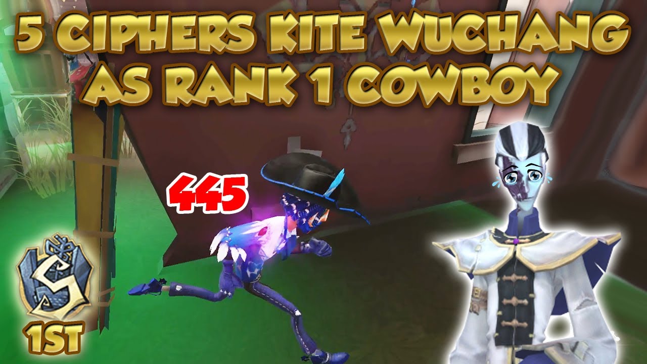 #58 445 Cowboy Broken 5 Ciphers Kite Show | Identity V | 第五人格 | 제5인격 ...