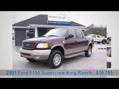 2001 Ford F150 Supercrew King Ranch for sale in Maryville TN - YouTube