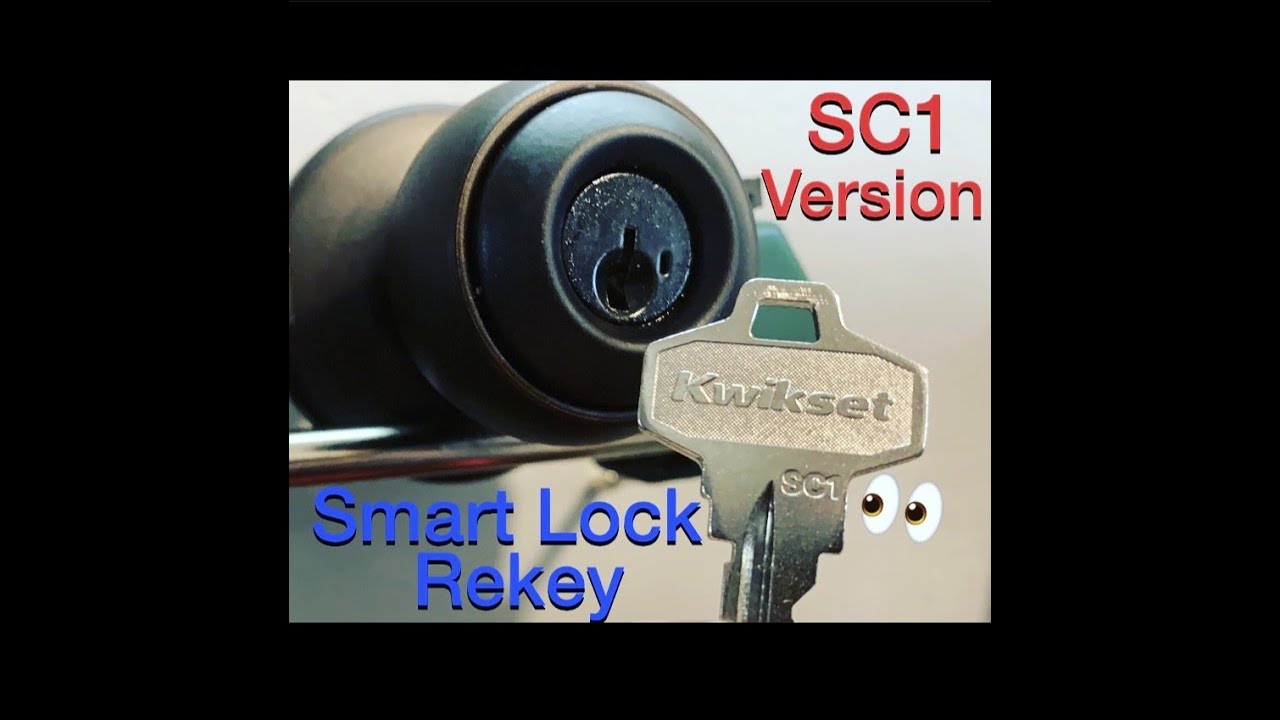How to Rekey a Kwikset Smart Key Lock - SC1 Keyway! - YouTube