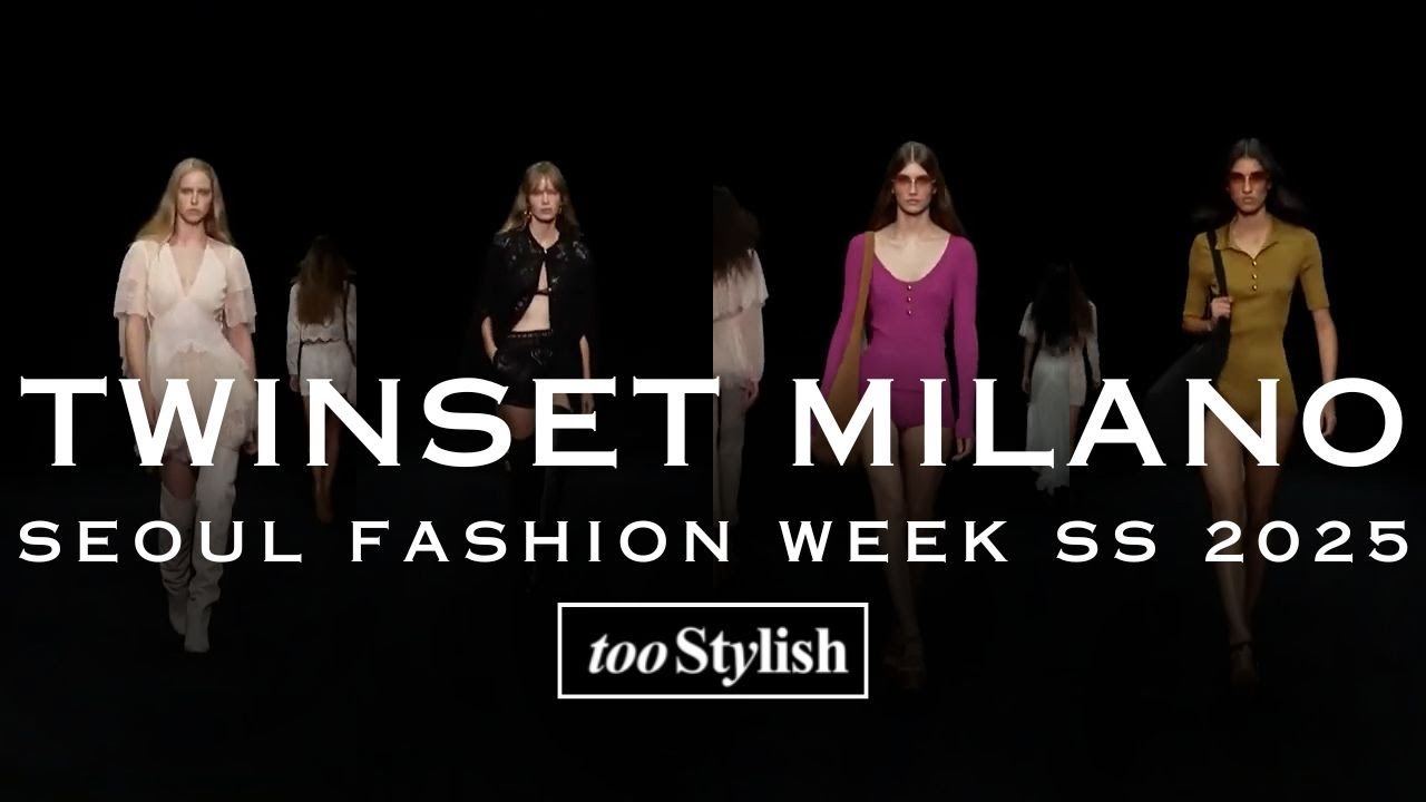 TWINSET MILANO | Spring Summer 2025 | Milan Fashion Week MFW ...