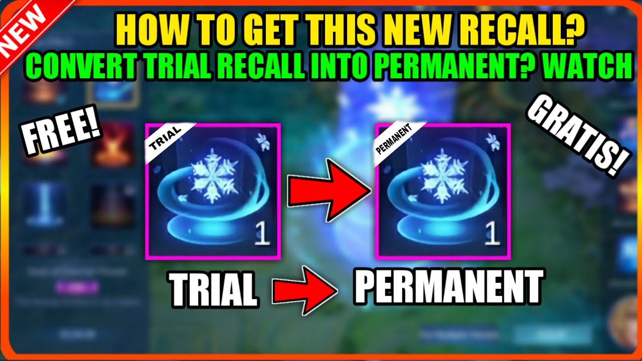 NEW! HOW TO CONVERT TRIAL RECALL INTO PERMANENT “ SEAL OF ETERNAL ...