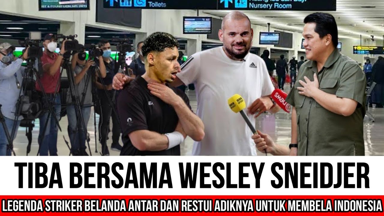 SE INDONESIA GEMPAR‼️ WESLEY SNEIDJER DATANG KE INDONESIA ANTAR SANG ...
