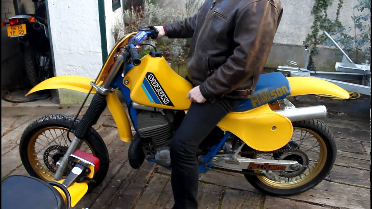 suzuki rm 500 1985 - YouTube