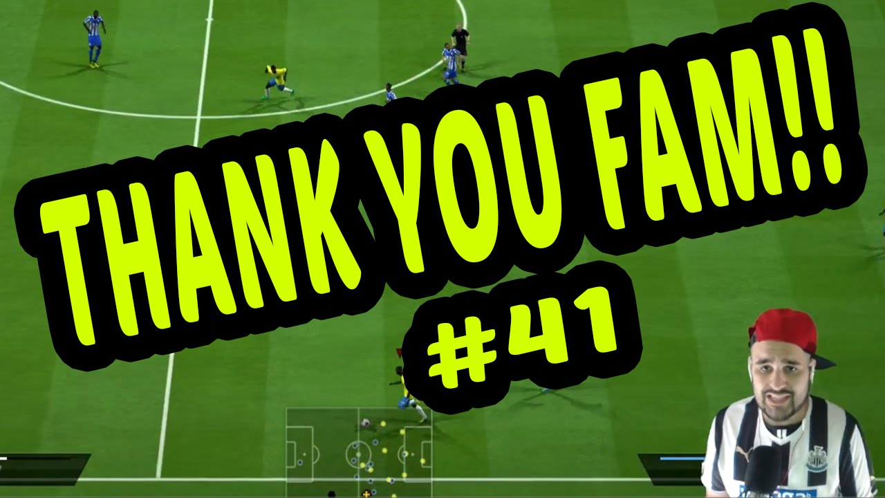 THANK YOU SO MUCH FAM!!!!! FIFA 14 Career Mode #41 - YouTube