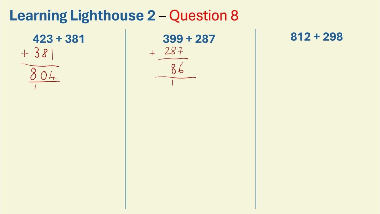 Learning Lighthouses 2024 LL2 Q8 - YouTube
