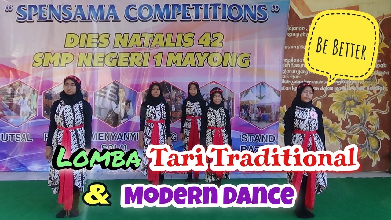 Lomba Tari Traditional & Modern Dance - YouTube