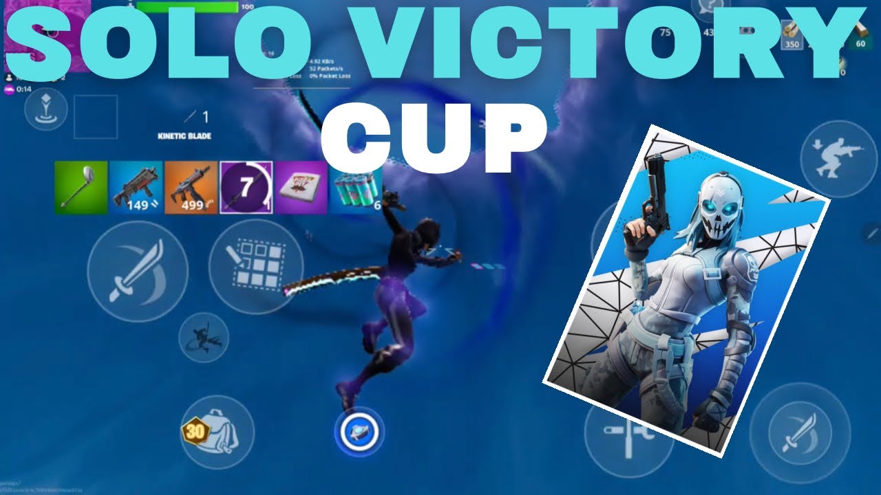 Solo Victory Cup On FORTNITE MOBILE #2 - YouTube