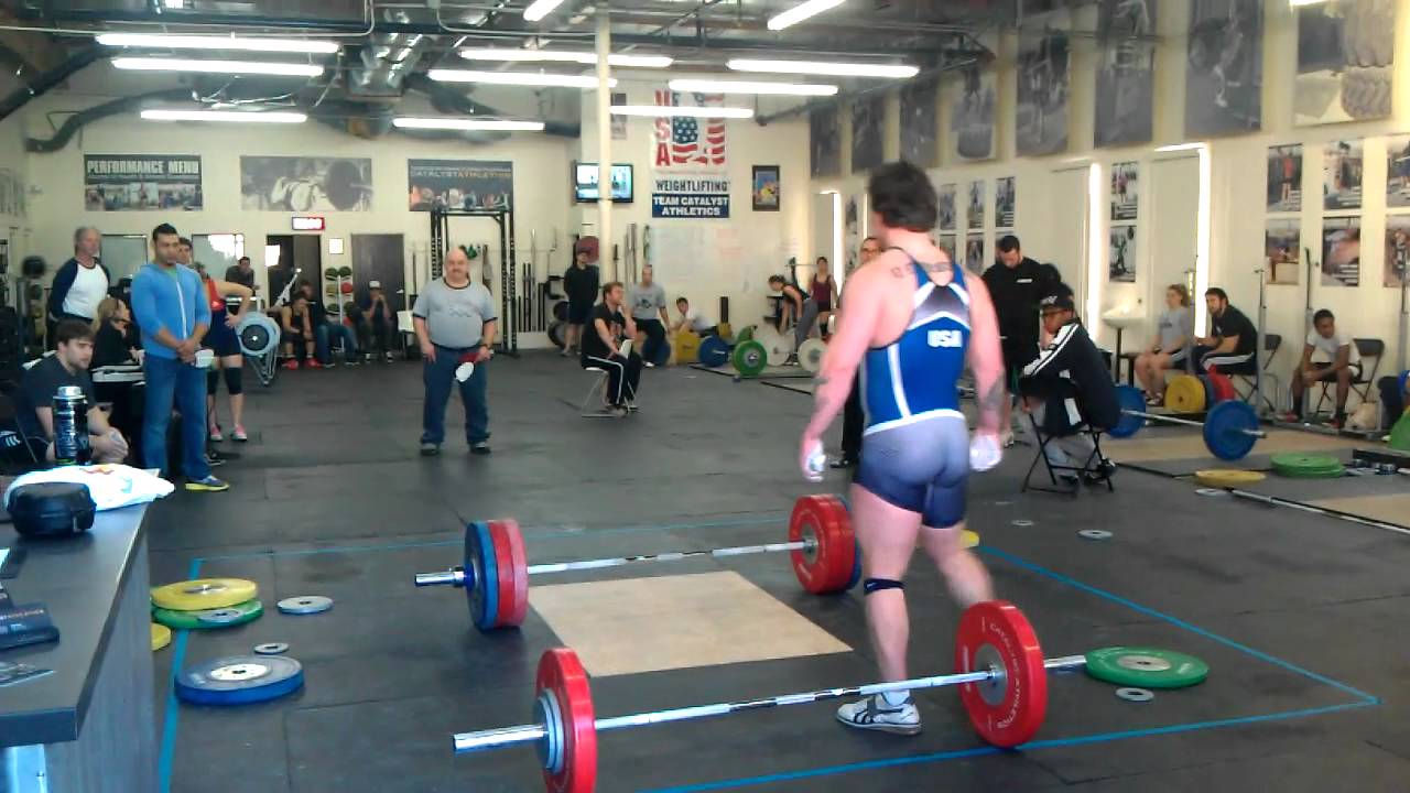 Donny Shankle Snatch 165kg - YouTube