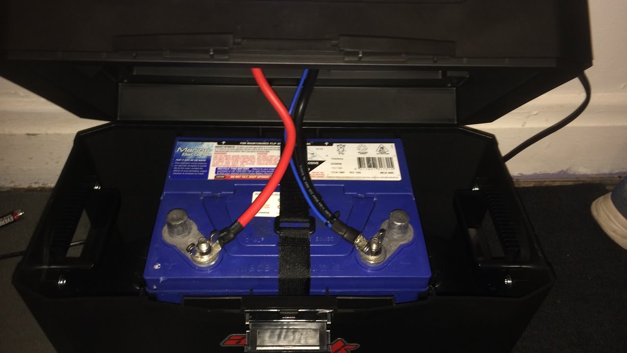 ArkPak 730 12v Battery Set Up - YouTube