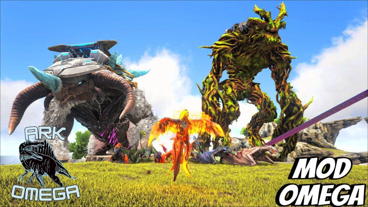 កងទ័ព្ធស្រួច Ark Ragnarok Mod Omega - YouTube