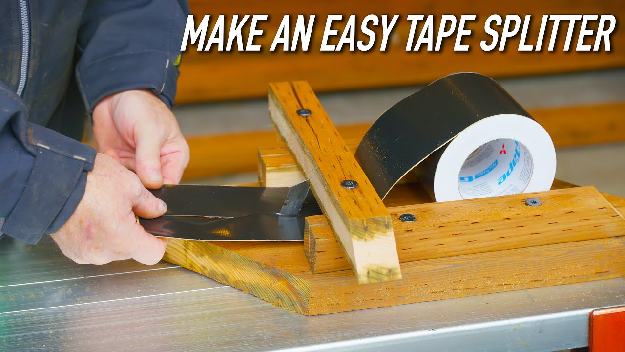 Transforming 4 Inch Tape into 2 Inch: Easy DIY Solution - YouTube